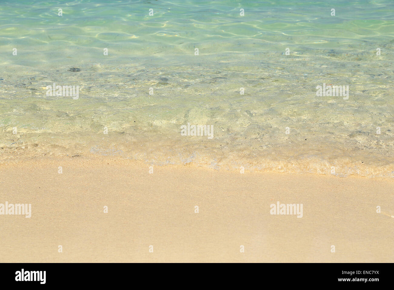 Sand beach and sea wave of phi phi island, Thailand Stock Photo - Alamy
