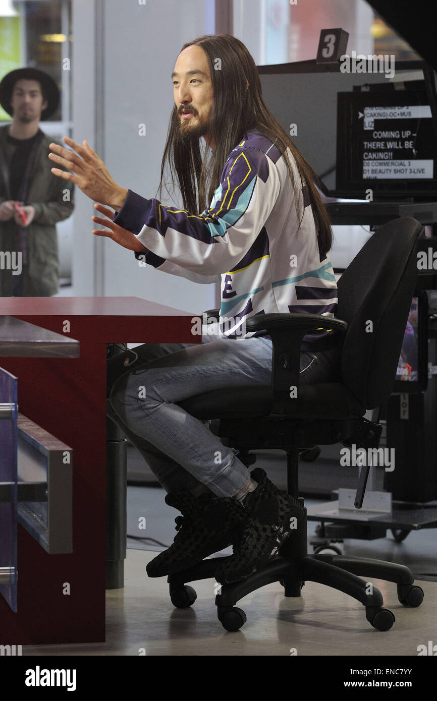 Steve Aoki appears on GlobalTV's The Morning Show Featuring: steve aoki ...