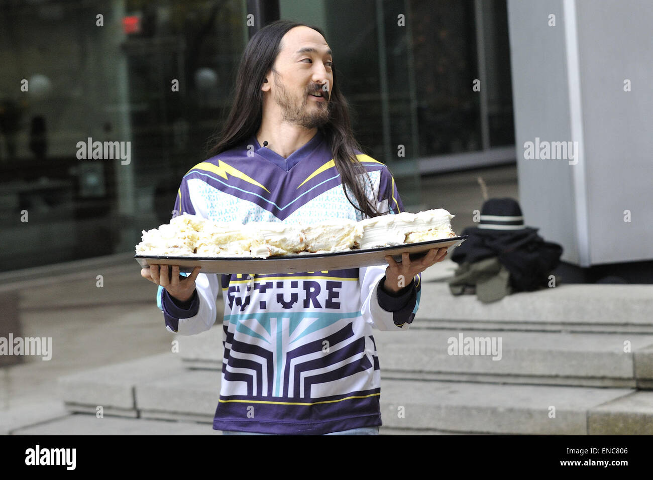 Steve Aoki appears on GlobalTV's The Morning Show Featuring: steve aoki ...