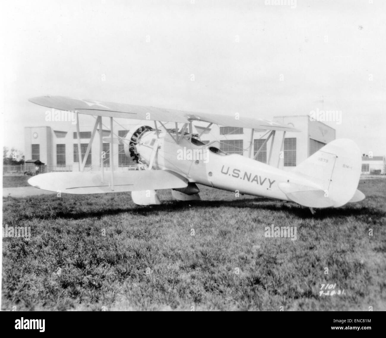 The Martin BM-1, shown in this image, represents one of the first of ...