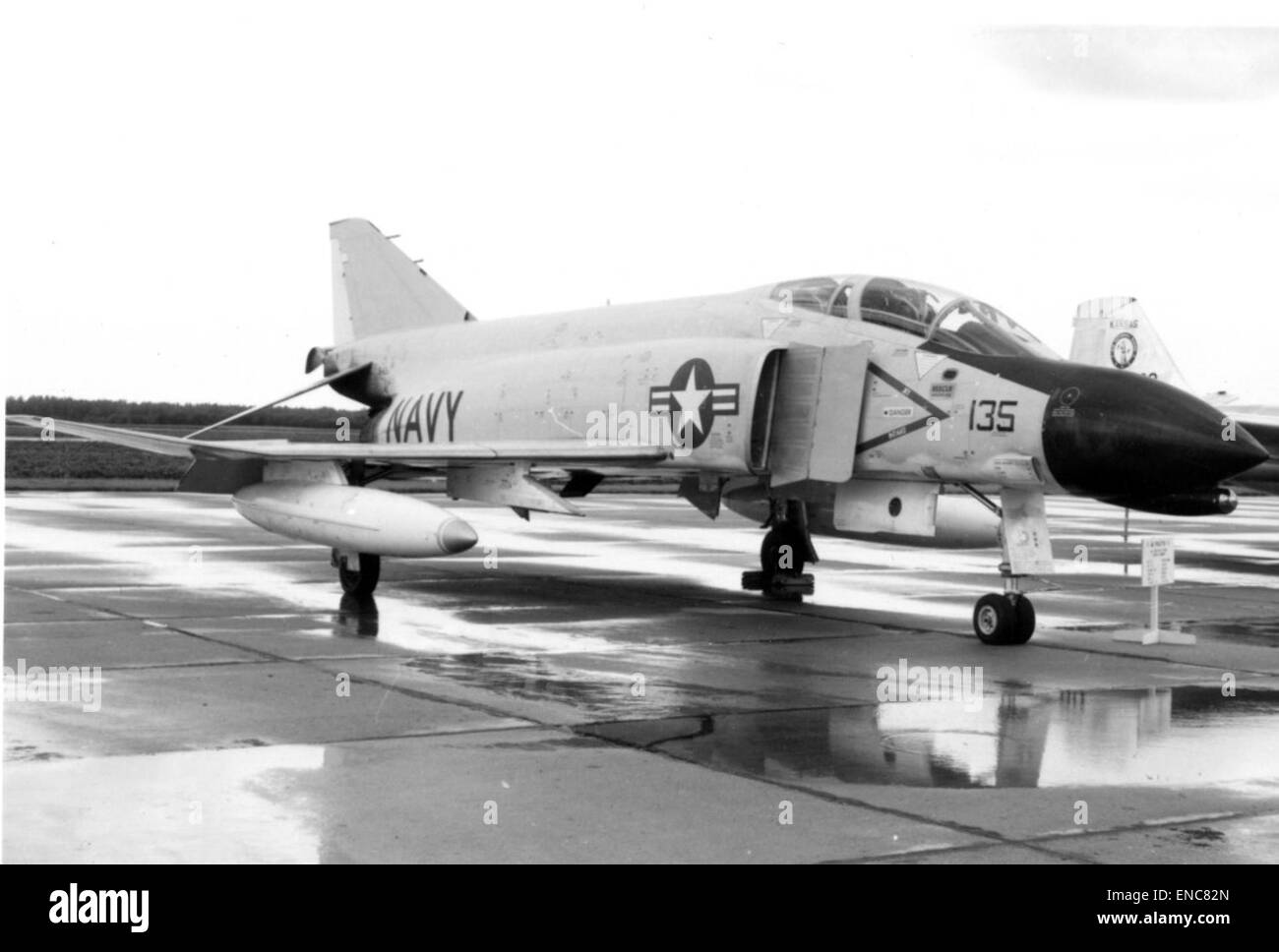 The McDonnell F4H-1 Phantom II, an iconic jet fighter used by the U.S ...