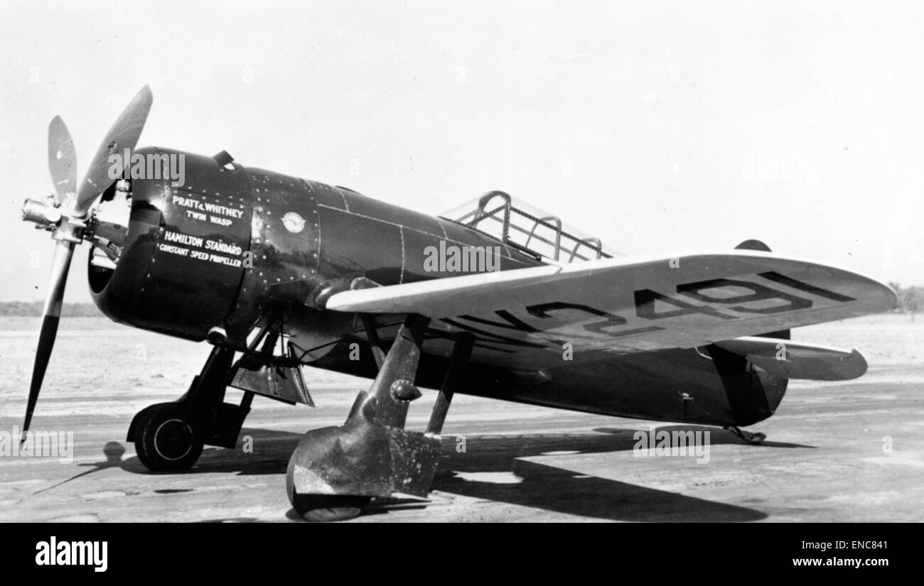 A photograph of the MAC-1 NX-2491 aircraft, associated with Tri ...