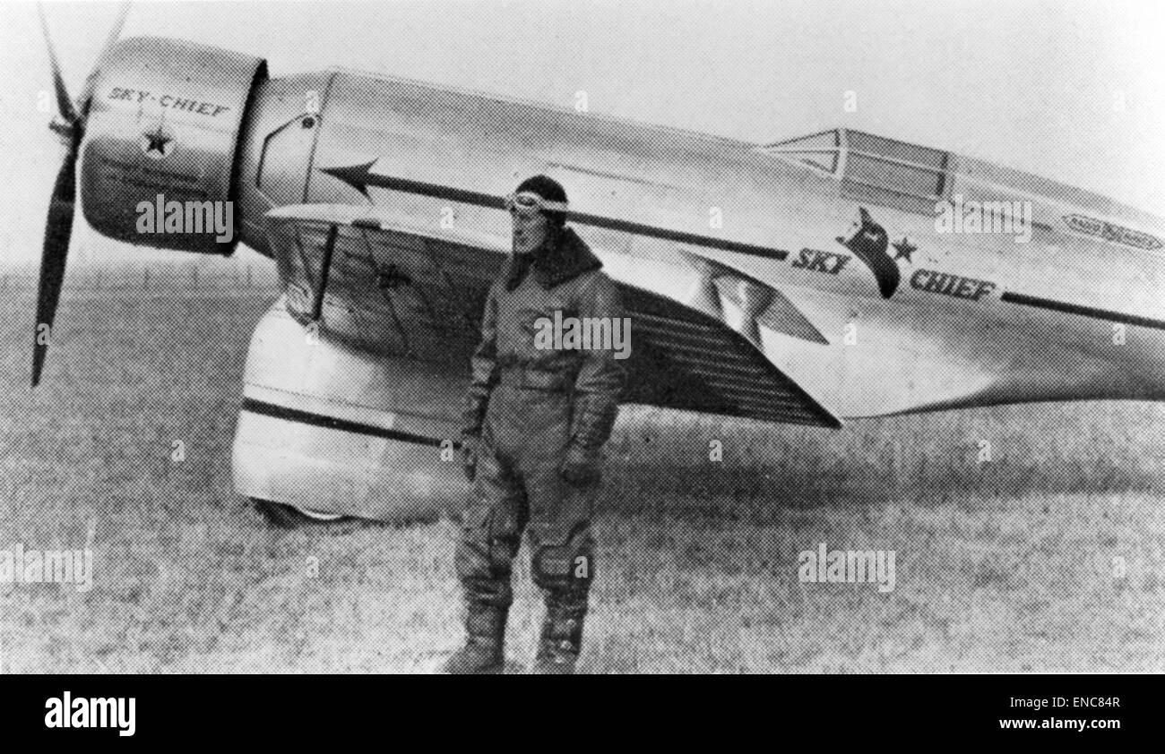 The Northrop Gamma 2A, X-12265, flown by pilot Frank Hawks, was a key ...