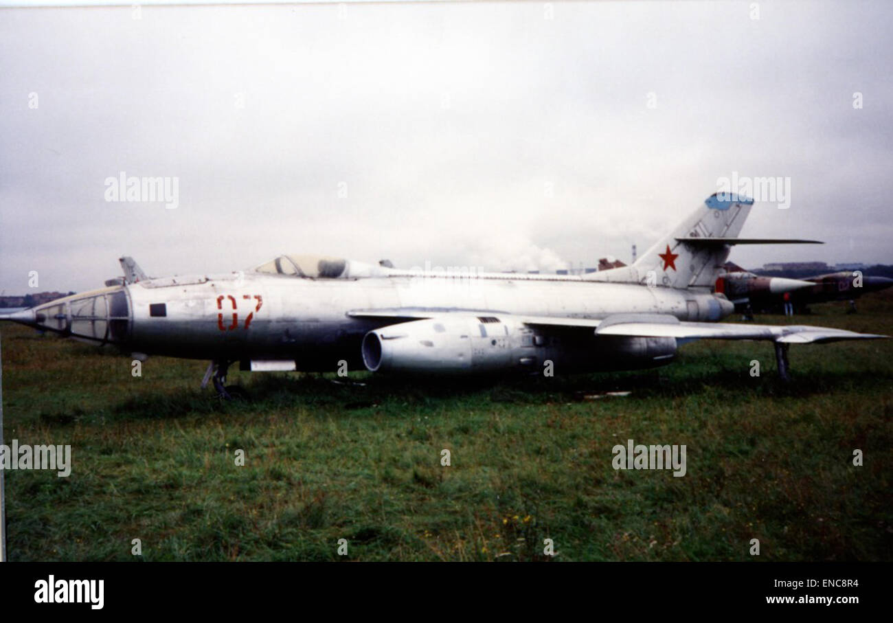 This image shows the Yakovlev Yak-28, a Soviet-era twin-engine jet ...