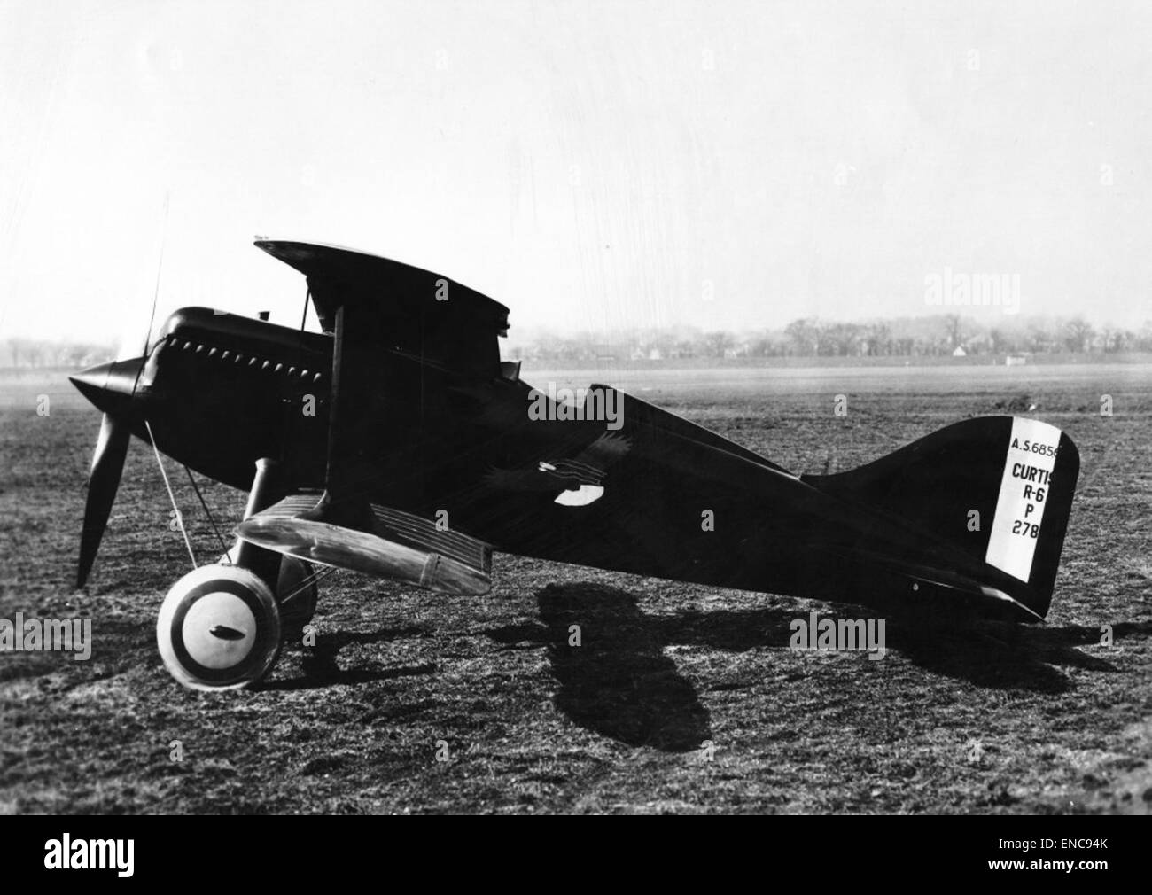 A photograph of the Army Curtiss R-6, a Pulitzer Cup Racer from 1922 ...