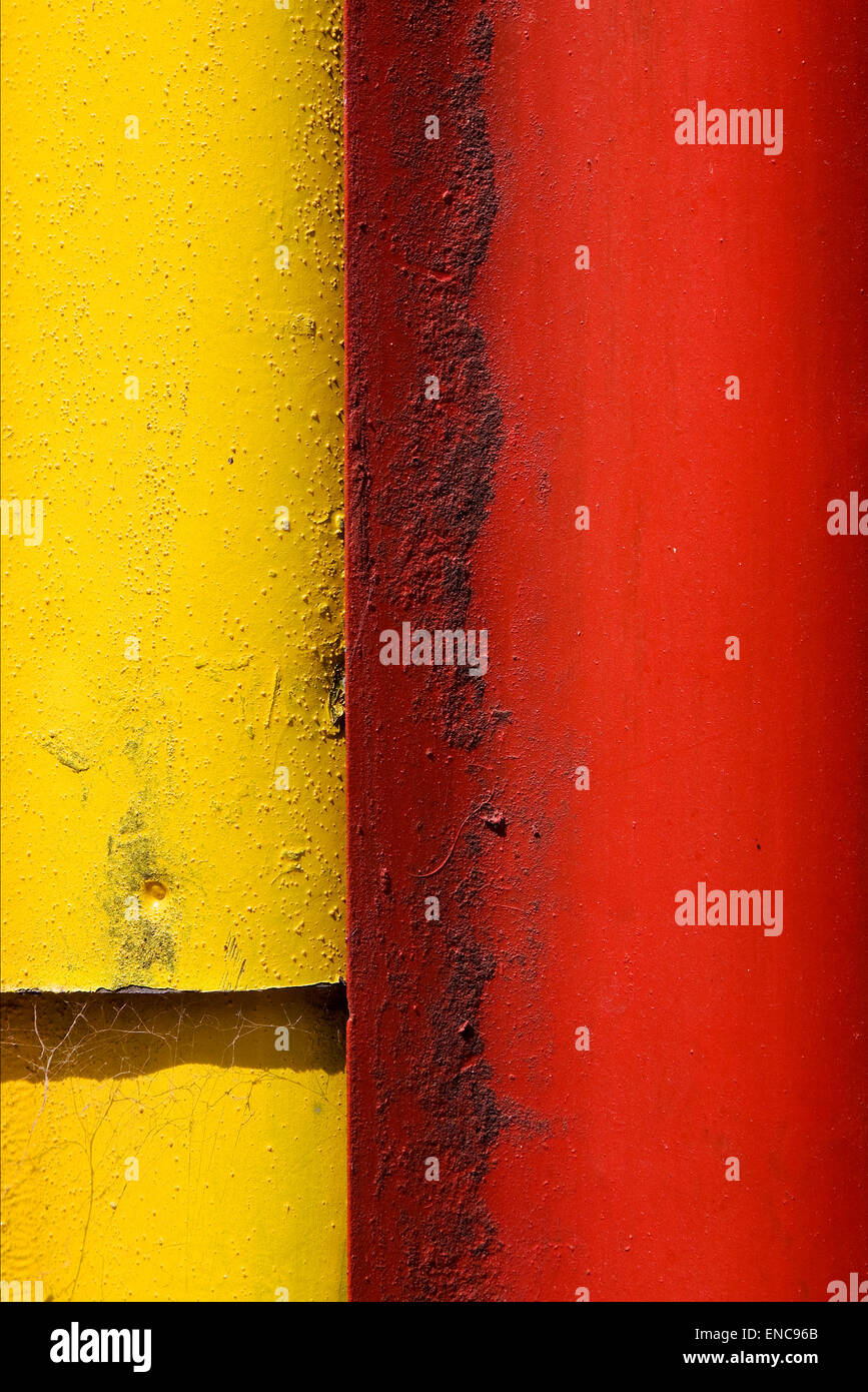 colored iron metal sheet in la boca buenos aires Stock Photo - Alamy