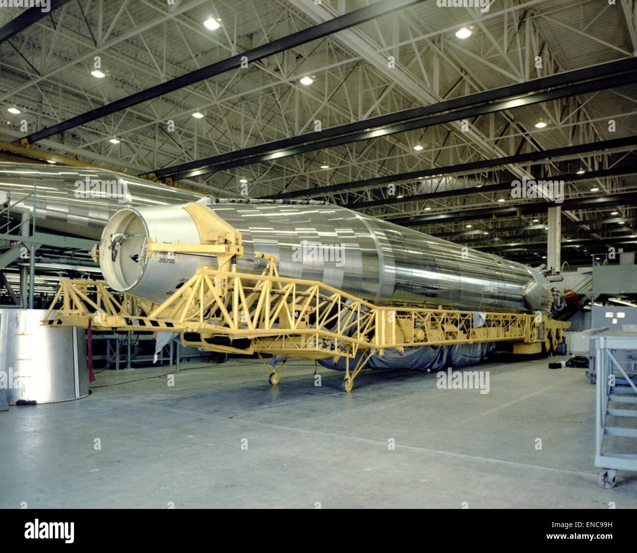 A photograph of the Atlas 34C missile and its IOC (Initial Operational ...