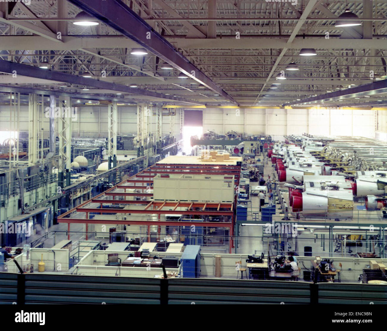Atlas Assembly Line-------9-25-59; Atlas Assembly Line High Bay Area ...