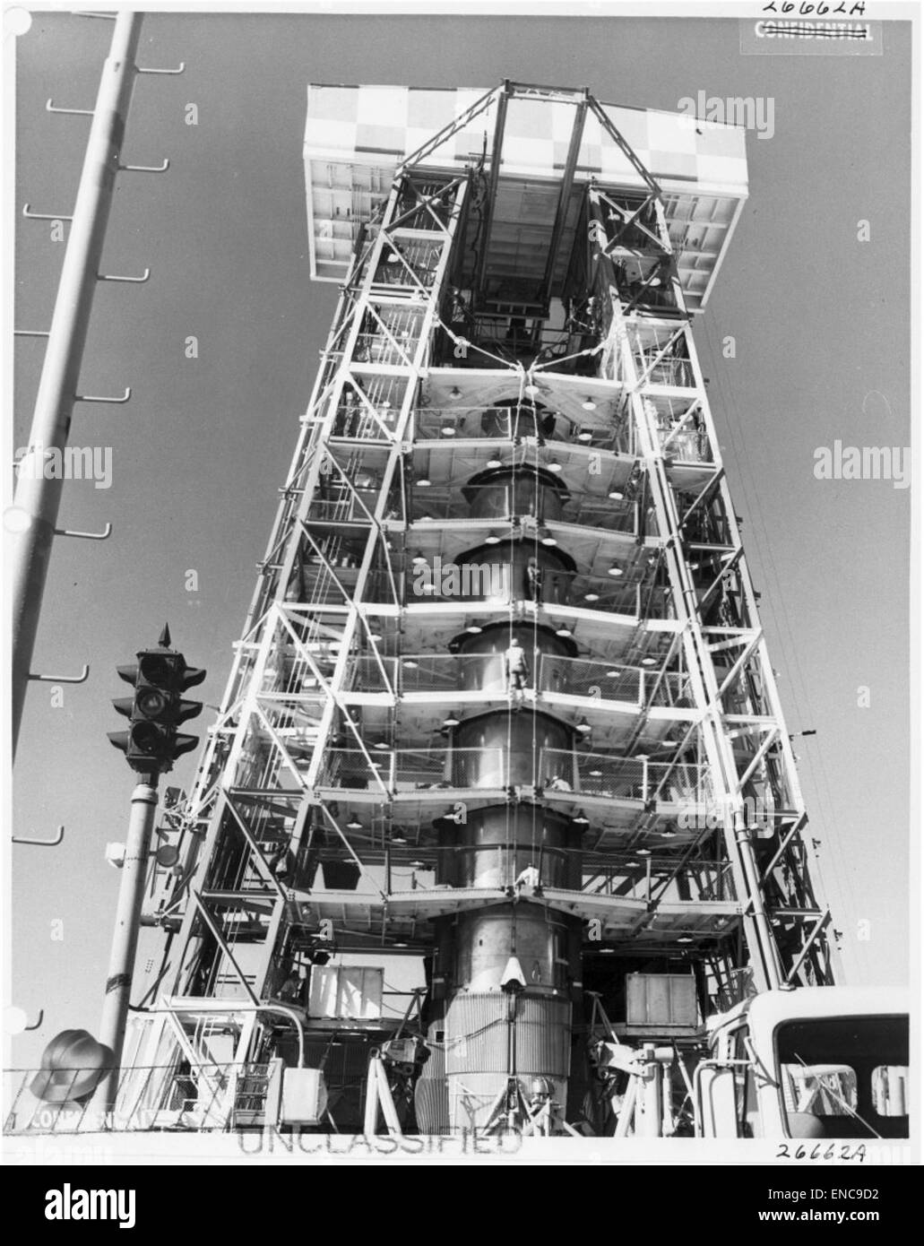 Missile launch pad Black and White Stock Photos & Images - Alamy