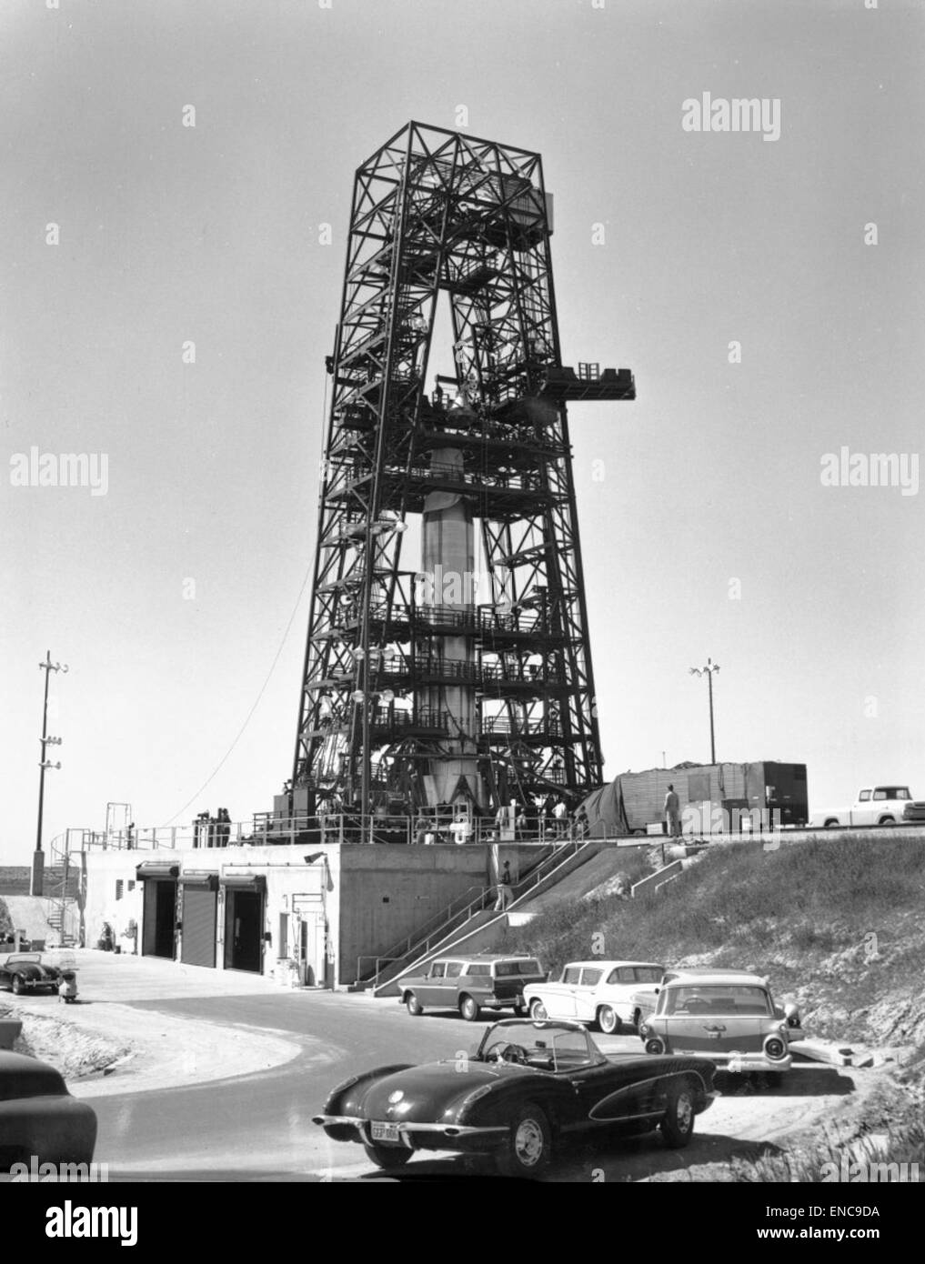 Missile pad Black and White Stock Photos & Images - Alamy