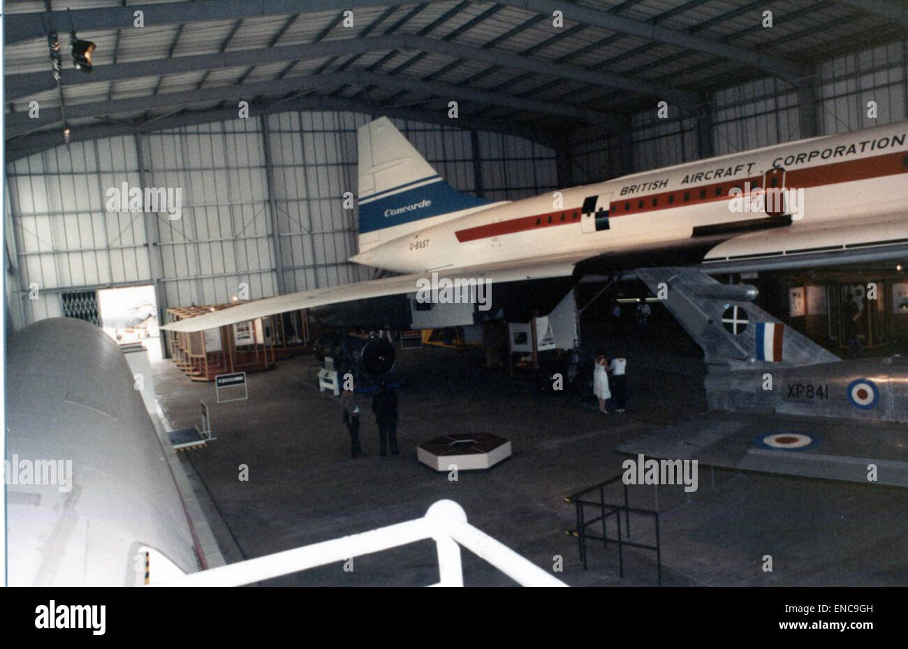 Bac aerospatiale concorde bac aerospatiale concorde g bsst hi-res stock ...