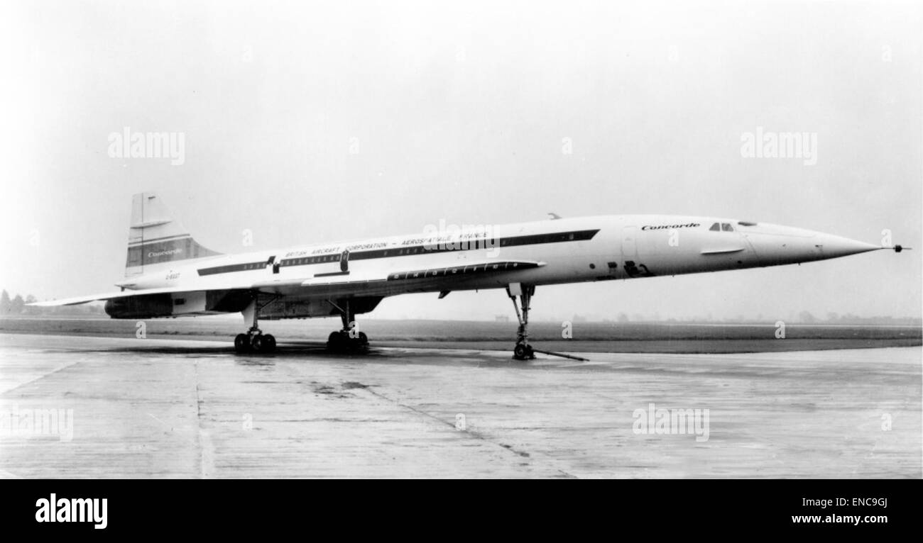 The Concorde, specifically the BAC-Aerospatiale Concorde 2 G-BSST, is ...