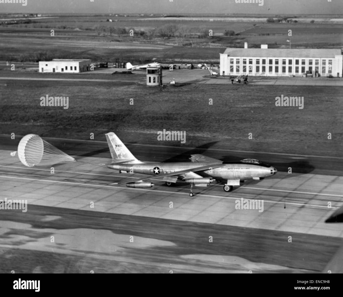 Photograph of the Boeing B-47 Stratojet, a significant aircraft in the ...