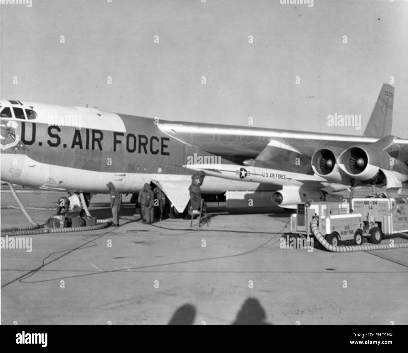 Us air force b 52h stratofortress Black and White Stock Photos & Images ...