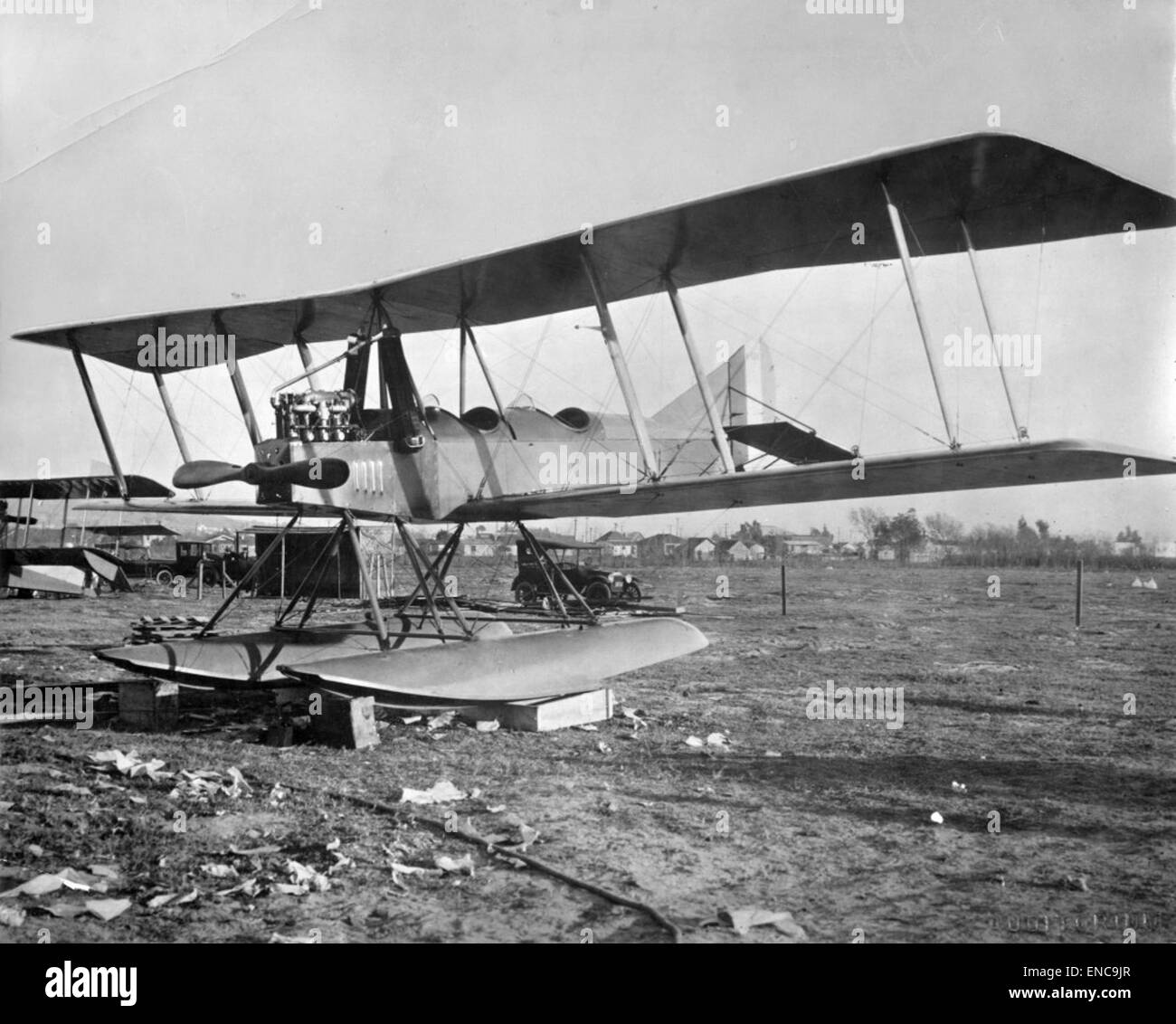 A Boeing Model C trainer aircraft, showcasing early training aircraft ...