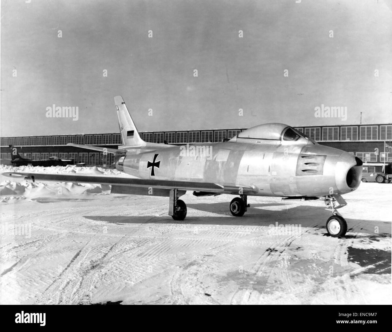 This image shows a Canadiar Sabre 6, a variant of the North American F ...