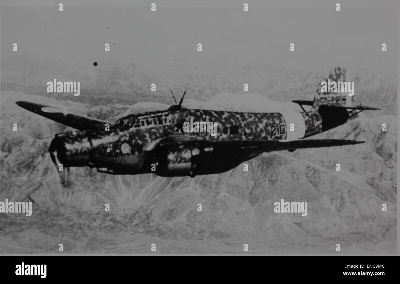 A photograph of the CANT Z1007 Alcyone, an Italian bomber aircraft, showcasing its design and ...