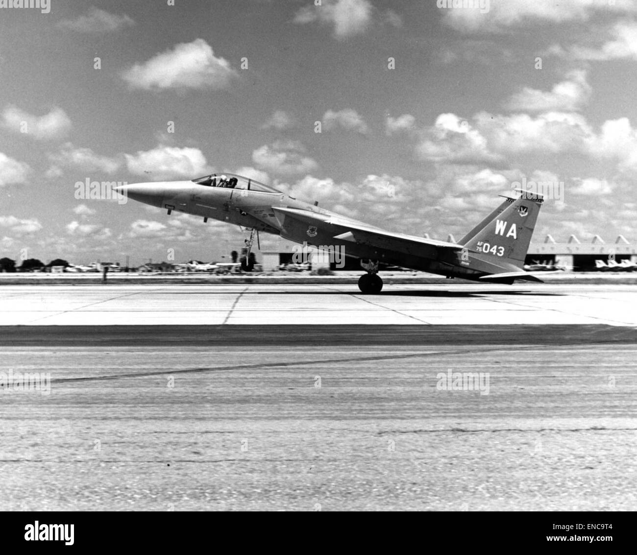 A photograph of the F-15A, a U.S. Air Force fighter aircraft designed ...