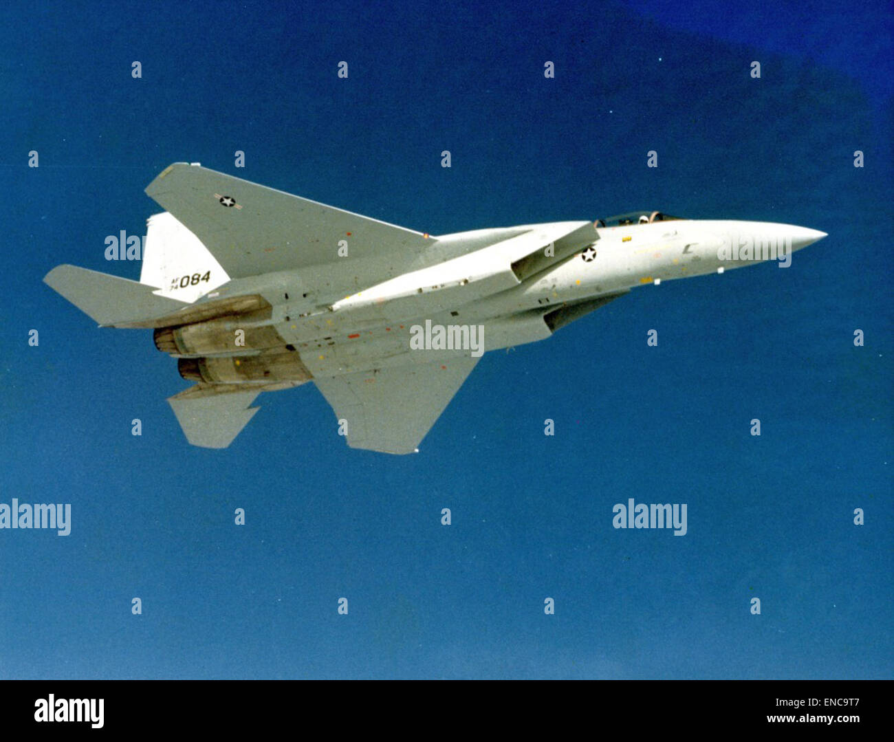 A McDonnell Douglas F-15A fighter jet, a key aircraft used by the U.S ...