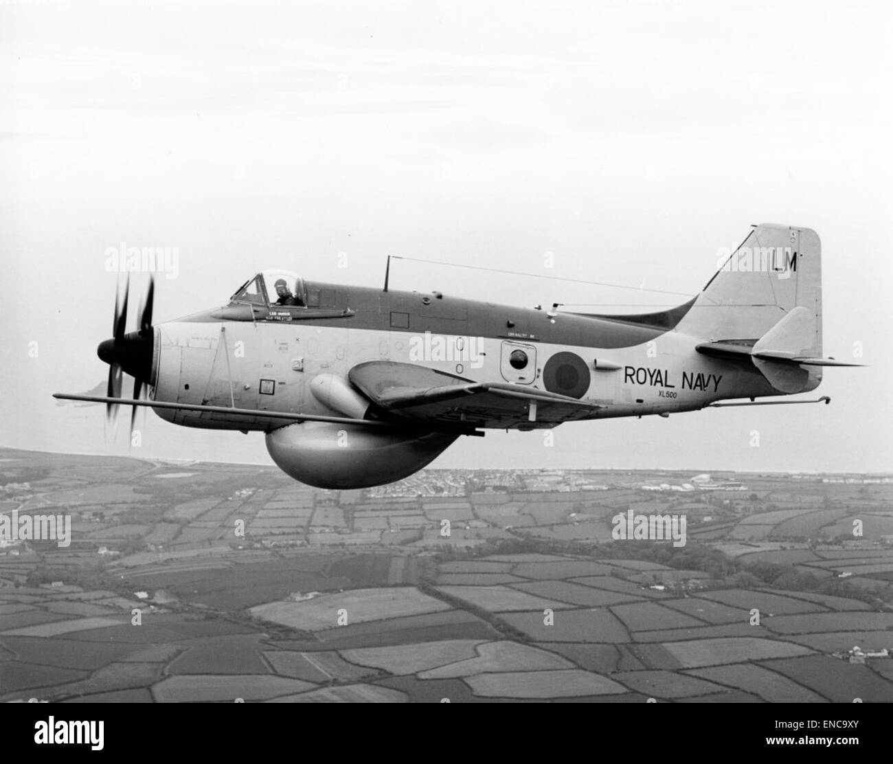 Fairey Gannet Fairey Gannet AEW3 XL500 RNAS Culdrose 26Oct83 Stock ...