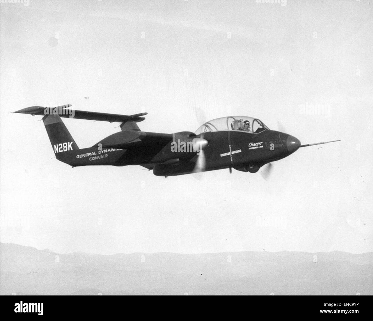 General Dynamics Model 48 Charger Convair Stock Photo - Alamy