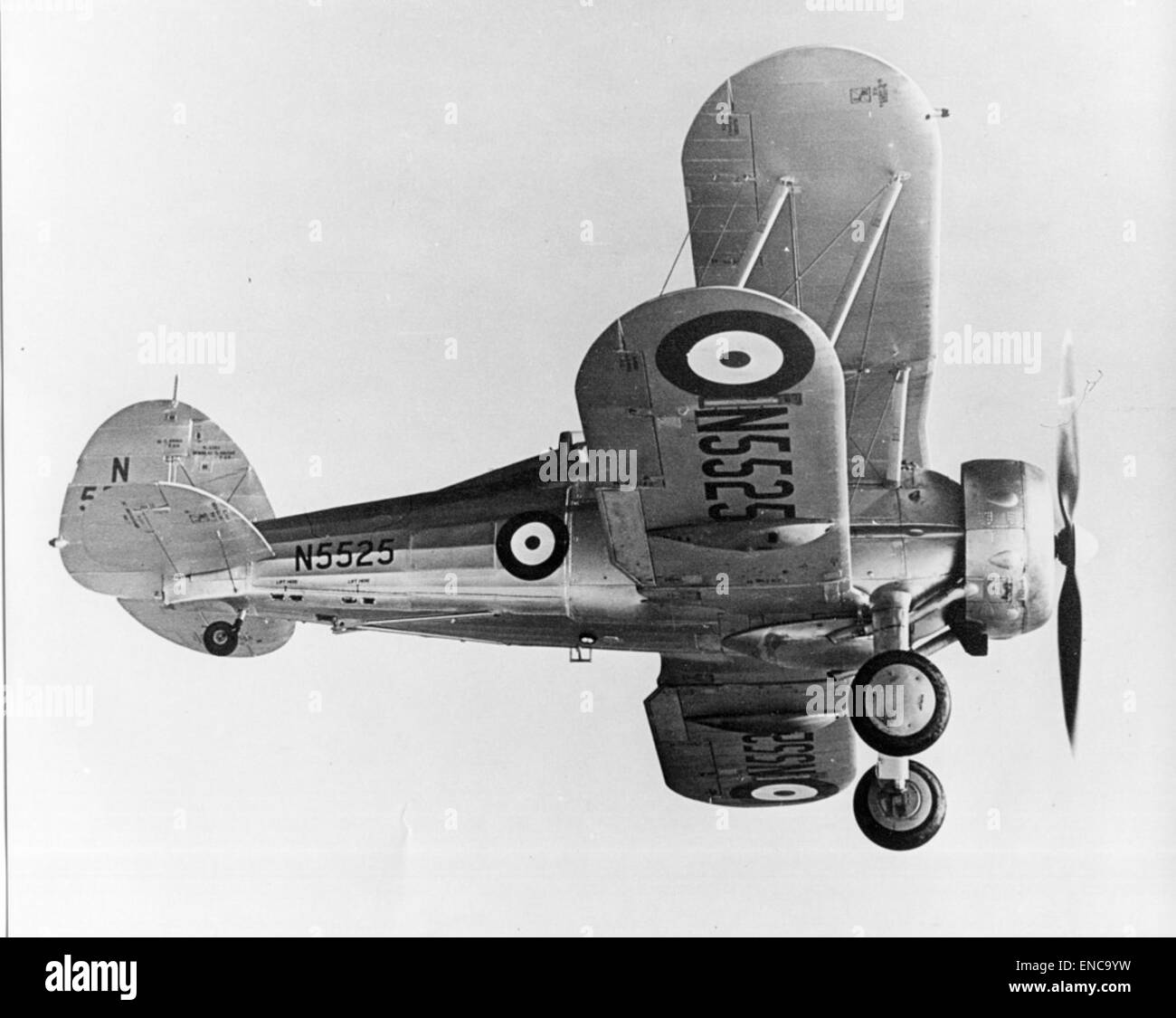 Gloster gladiator ii Black and White Stock Photos & Images - Alamy