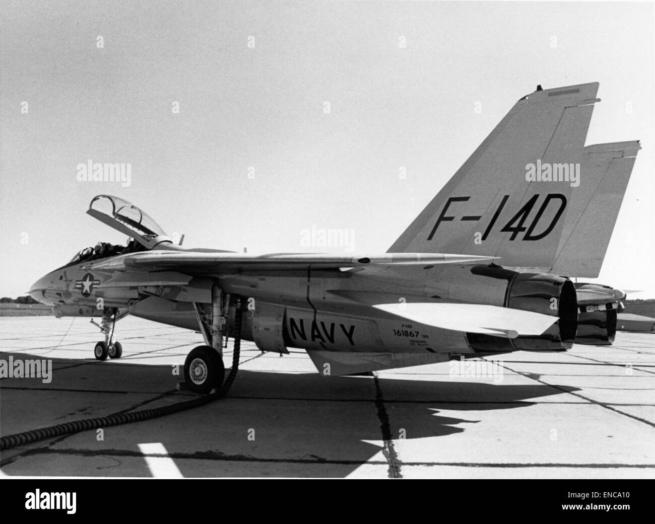 Grumman F-14A 161867, converted to an F-14D development aircraft in ...