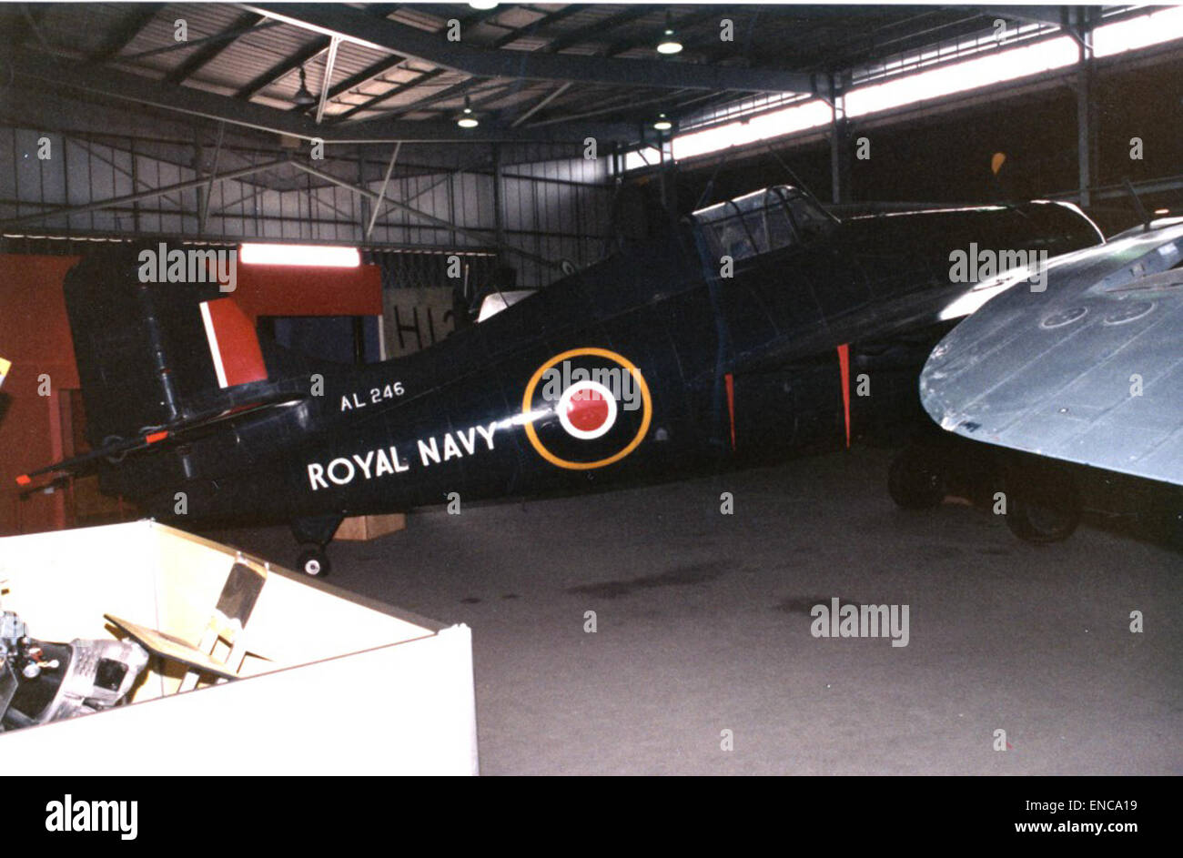 The Grumman F4F-4 Wildcat, known as the Grumman Martlet I in the ...