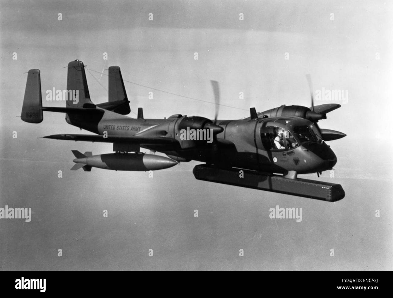 Grumman YOV-10D 61-8888 1969 (mfr via RJF Stock Photo - Alamy