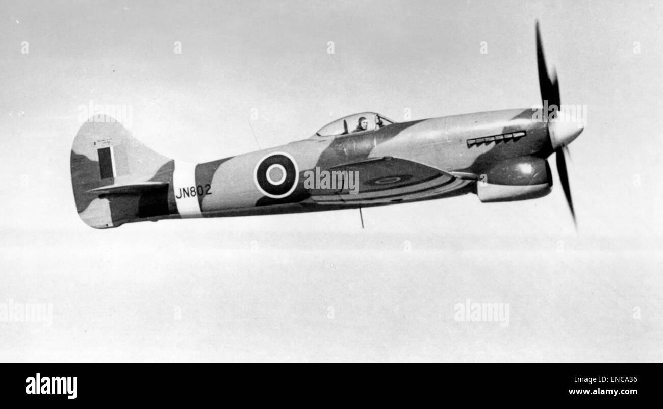 Hawker tempest Black and White Stock Photos & Images - Alamy