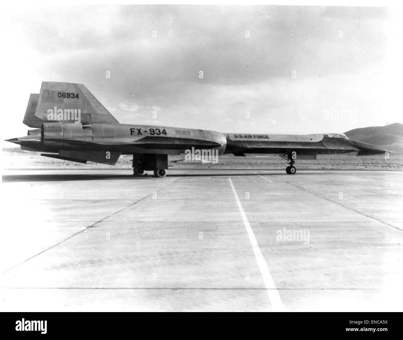 Lockheed YF-12 Pete Bowers collection Stock Photo - Alamy