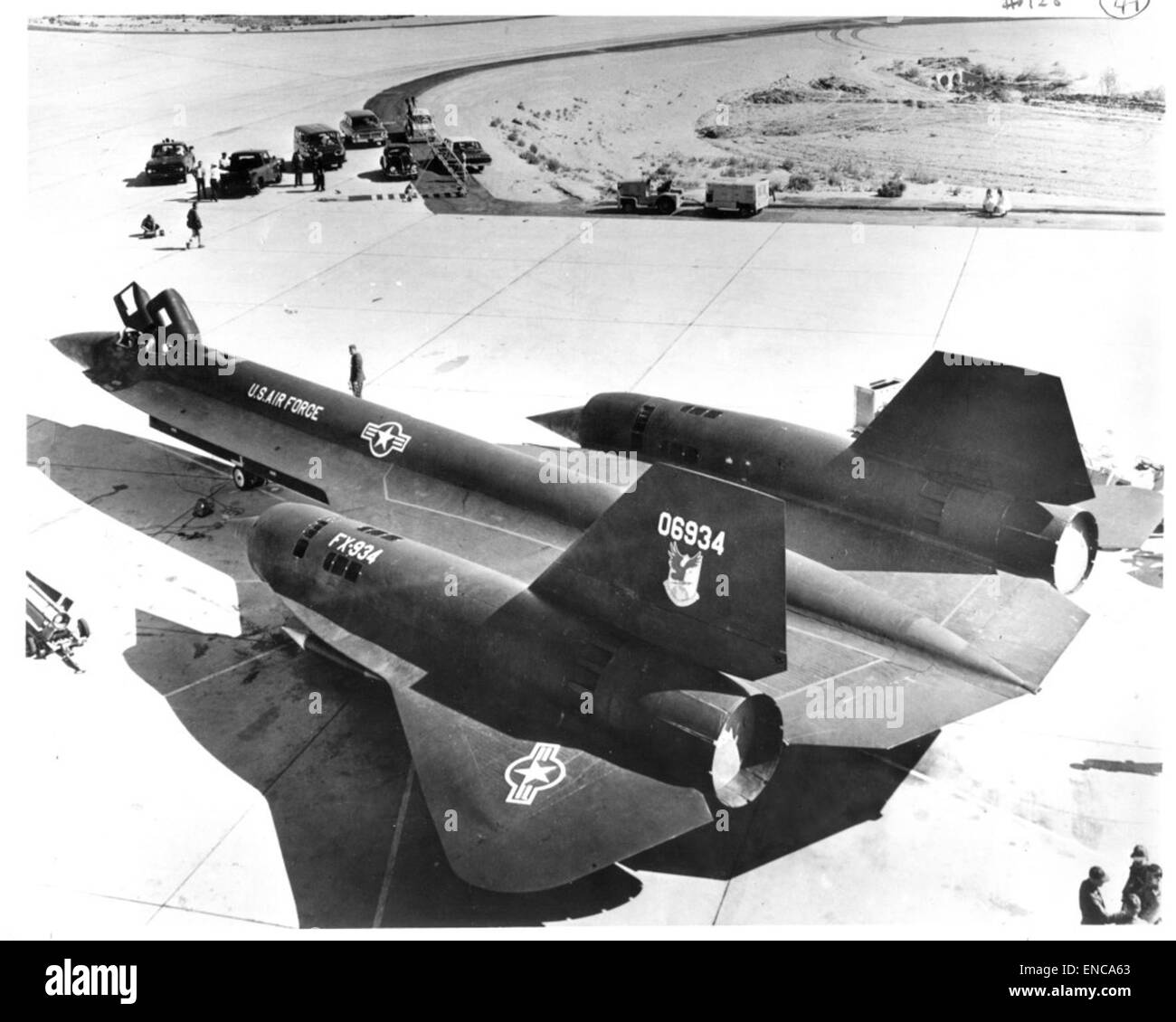 Lockheed yf 12 Black and White Stock Photos & Images - Alamy