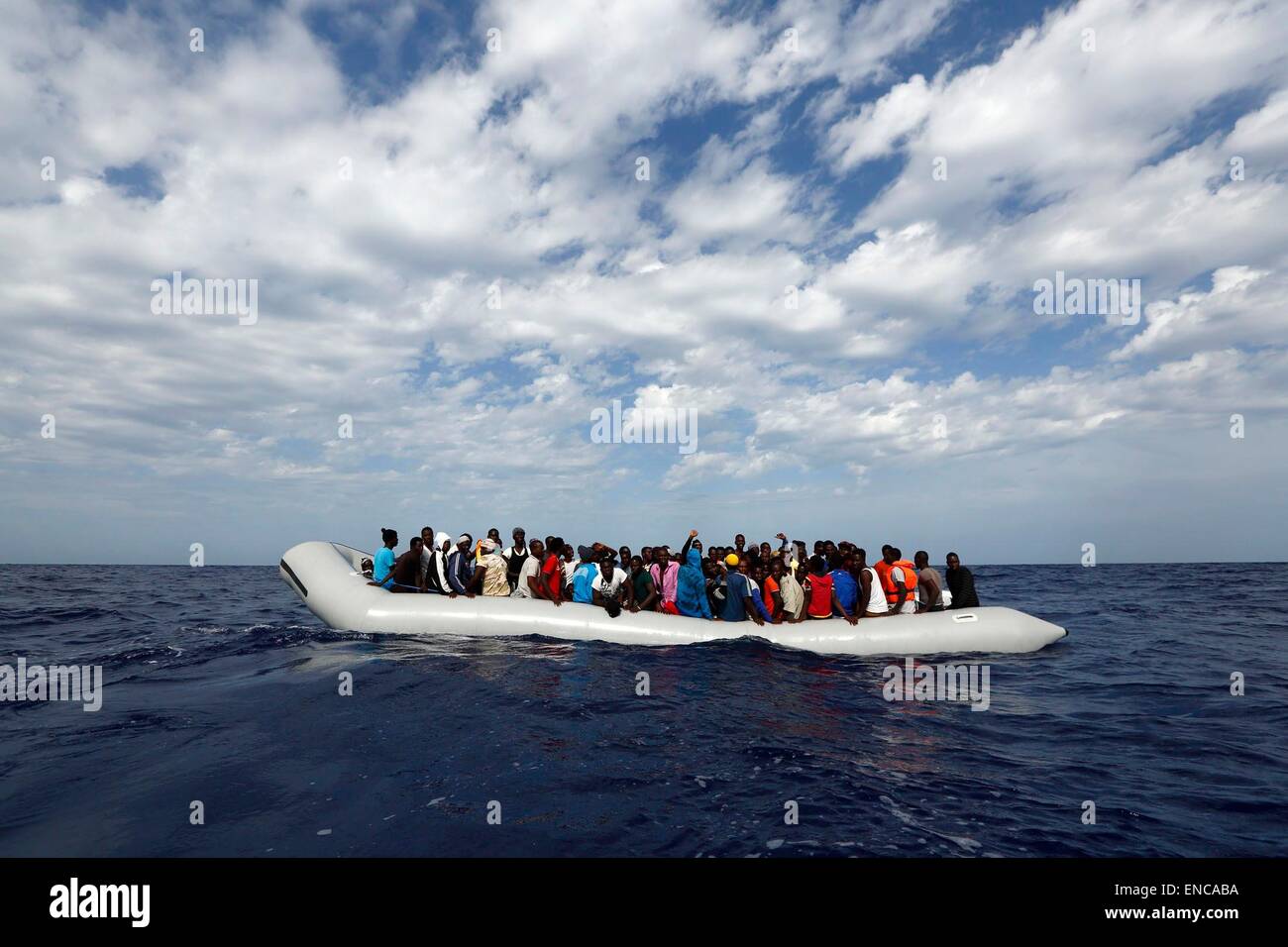 HANDOUT - A handout picture made available on 02 May 2015 shows 105 ...