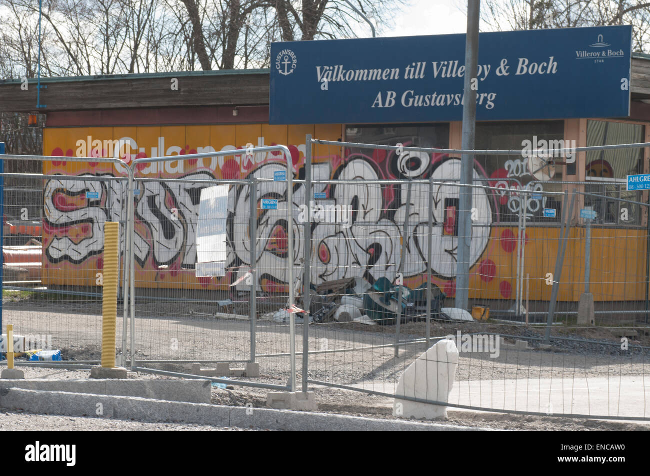 Gustavsberg - an industrial community in transition Stock Photo - Alamy