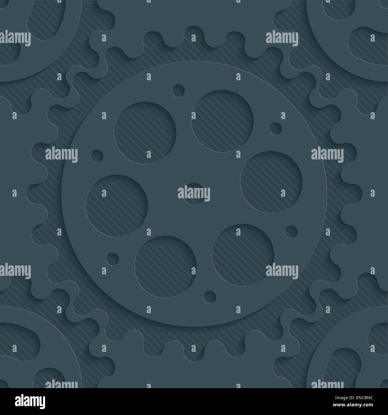 Dark perforated paper. Seamless (tileable) 3d background. Editable ...