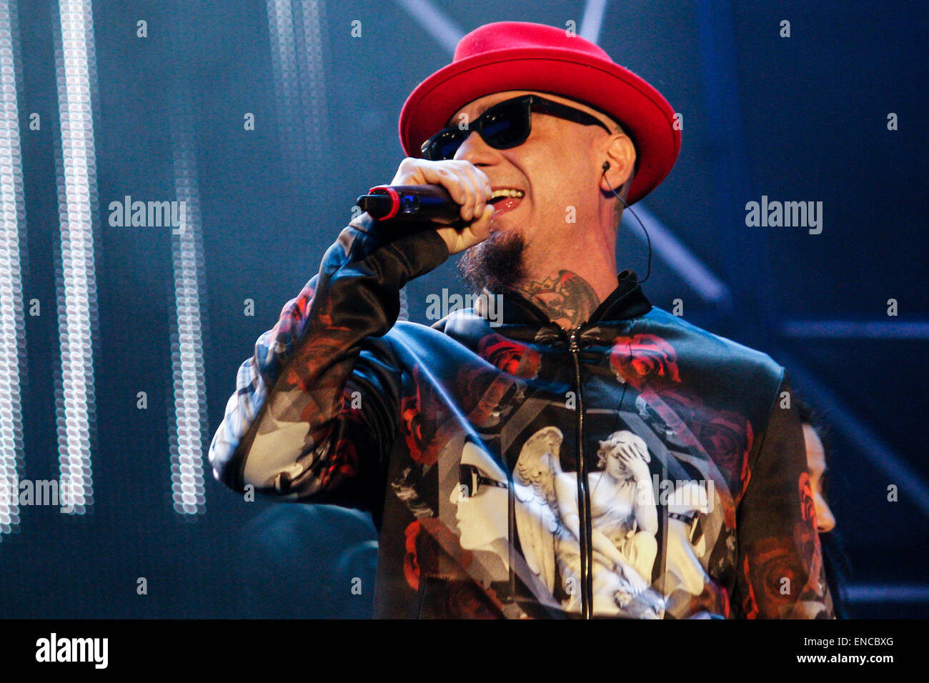 Alessandro Aleotti, aka J-Ax, performed live at the annual May Day ...