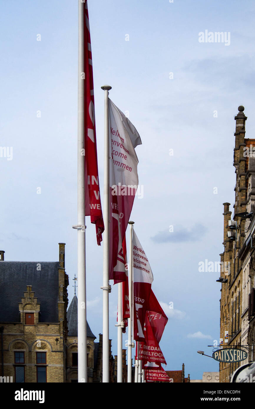 Welcome Flags High Resolution Stock Photography and Images - Alamy