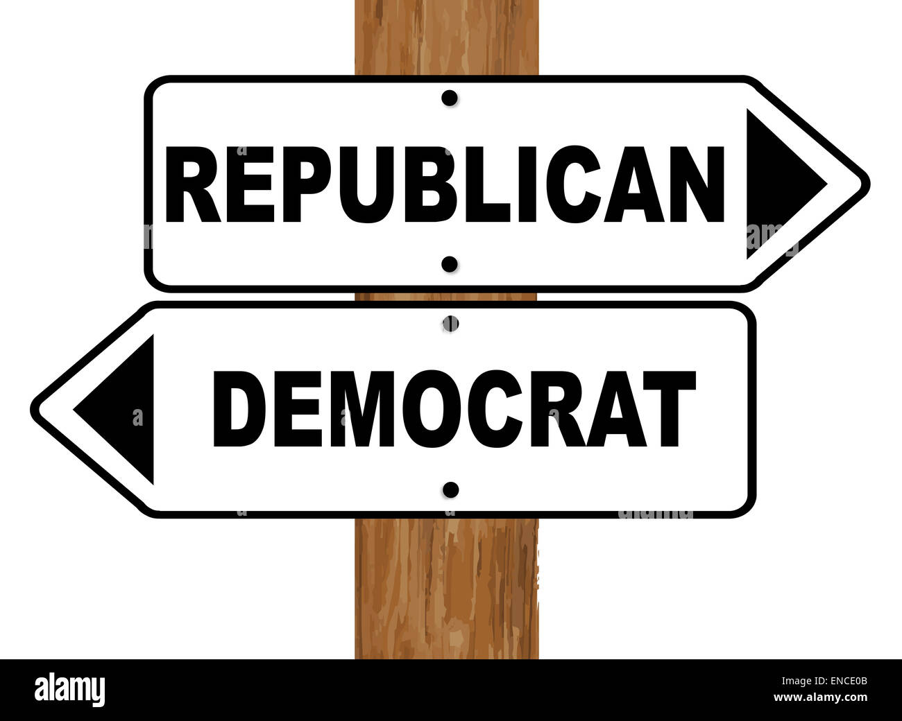 Political pole hi-res stock photography and images - Alamy