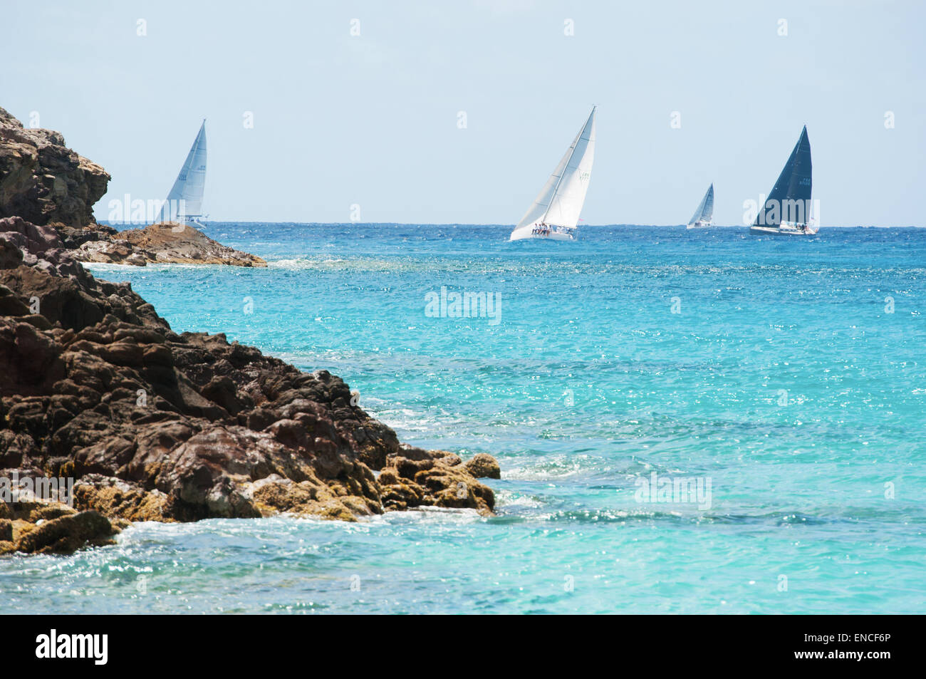 Les voiles de st barth hi-res stock photography and images - Alamy