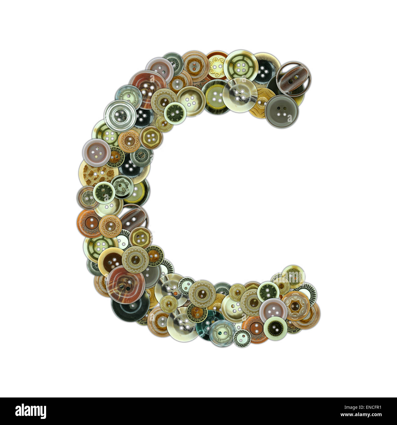 Buttons letter isolated on white Stock Photo - Alamy