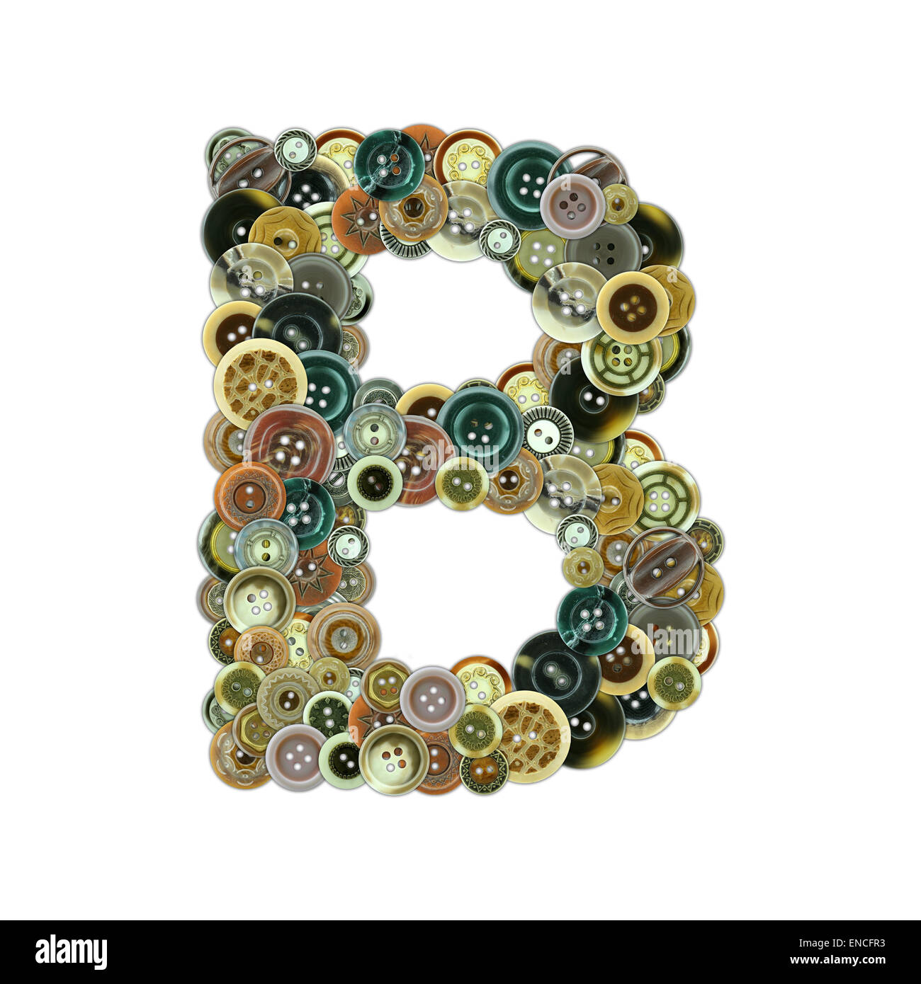 Buttons letter isolated on white Stock Photo - Alamy