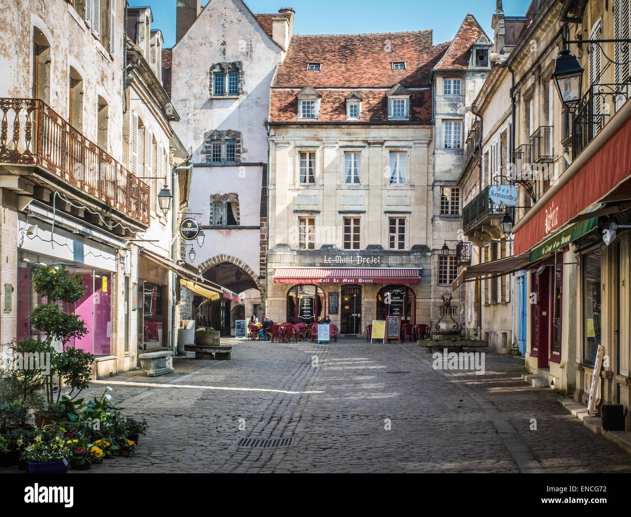 Semur-en-Auxois, France Stock Photo - Alamy