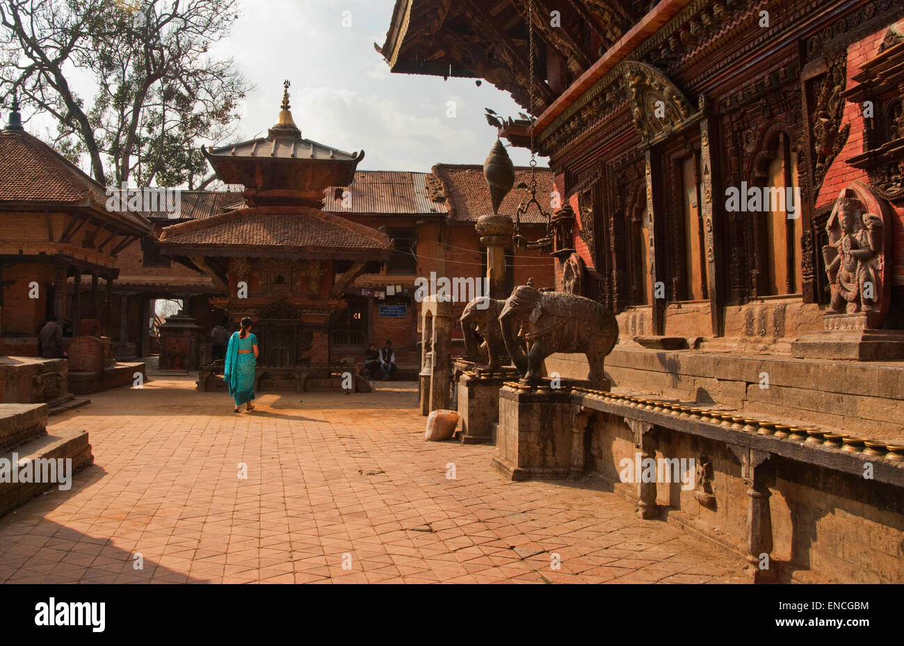 Nepal , temple Stock Photo - Alamy