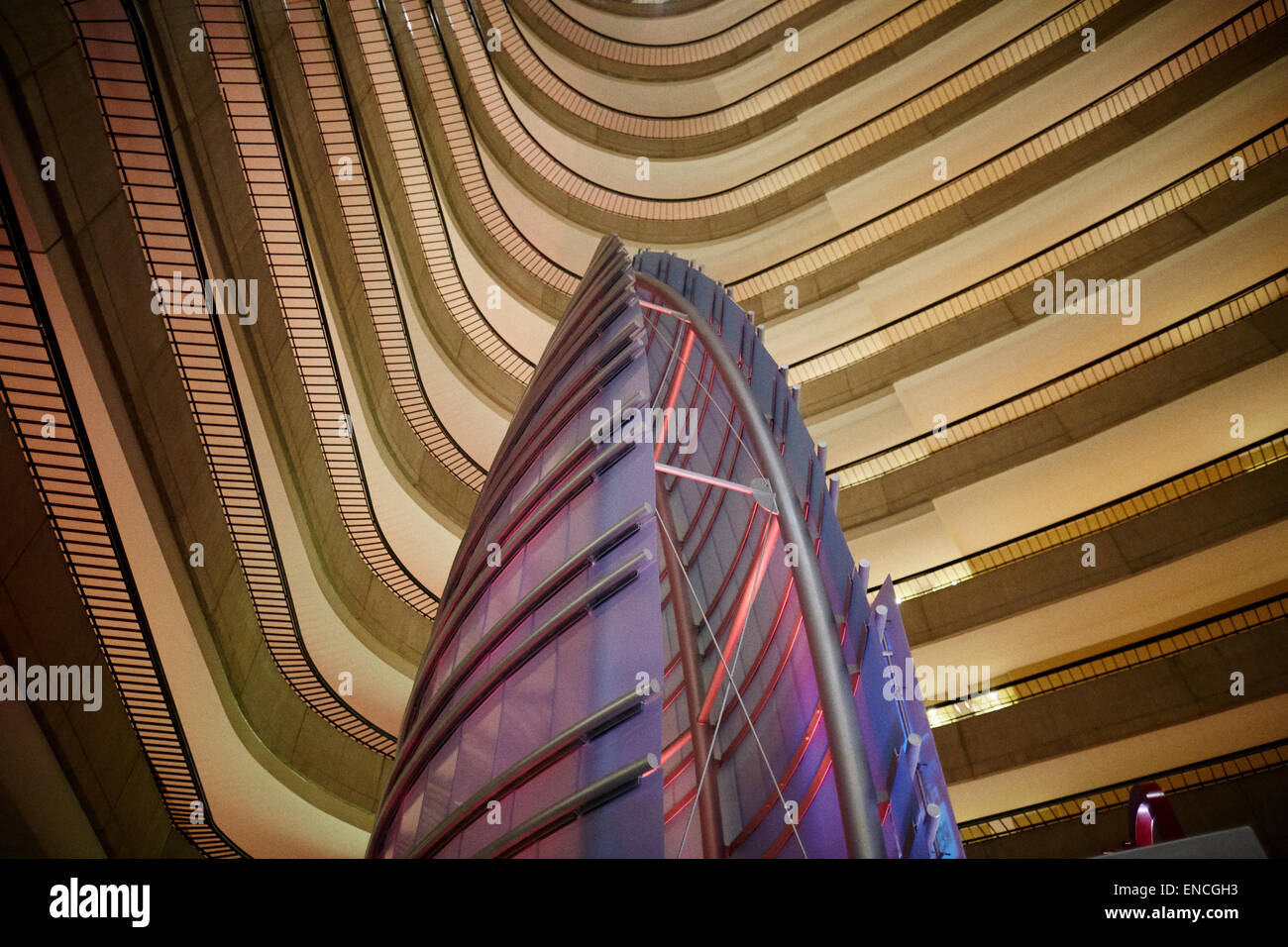 `Downtown Atlanta in Georga USA The Atlanta Marriott Marquis is a 52 ...