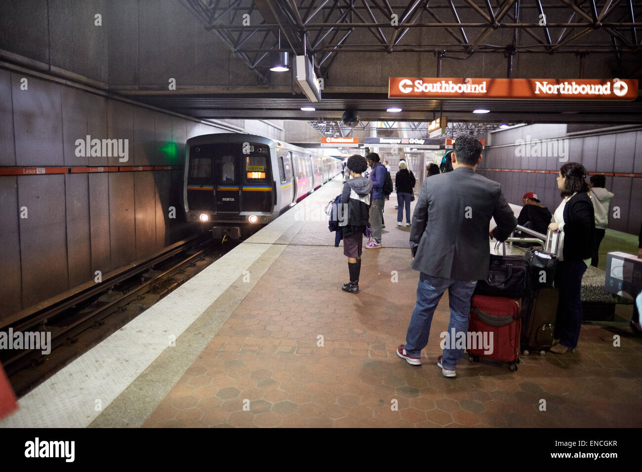 Marta rapid transit atlanta georgia hi-res stock photography and images ...