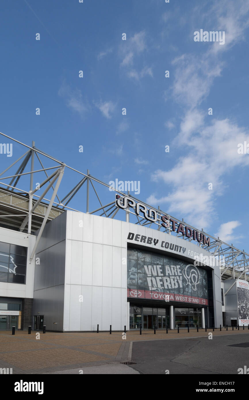 Derby football stadium hi-res stock photography and images - Alamy