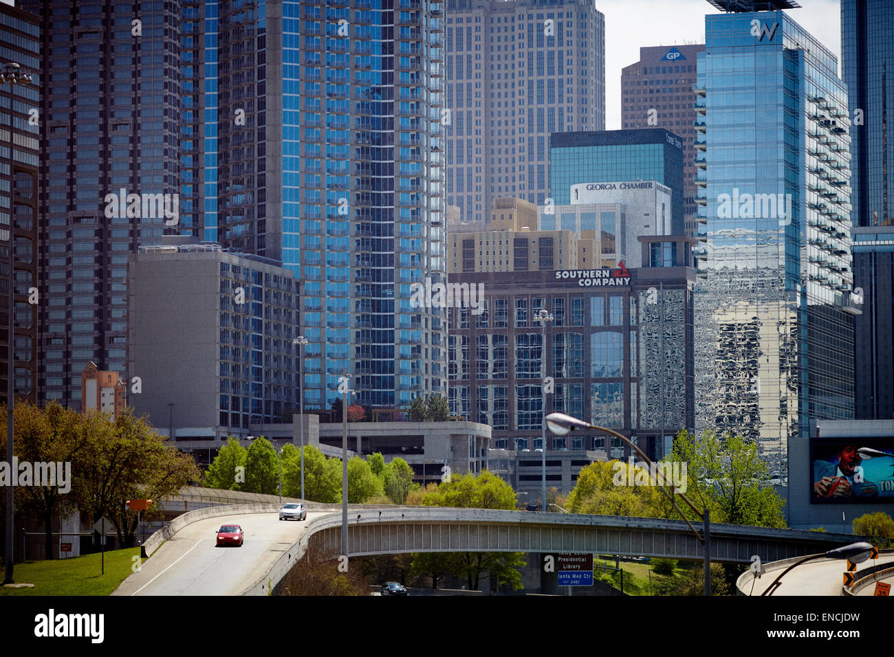 Downtown atlanta buildings hi-res stock photography and images - Alamy