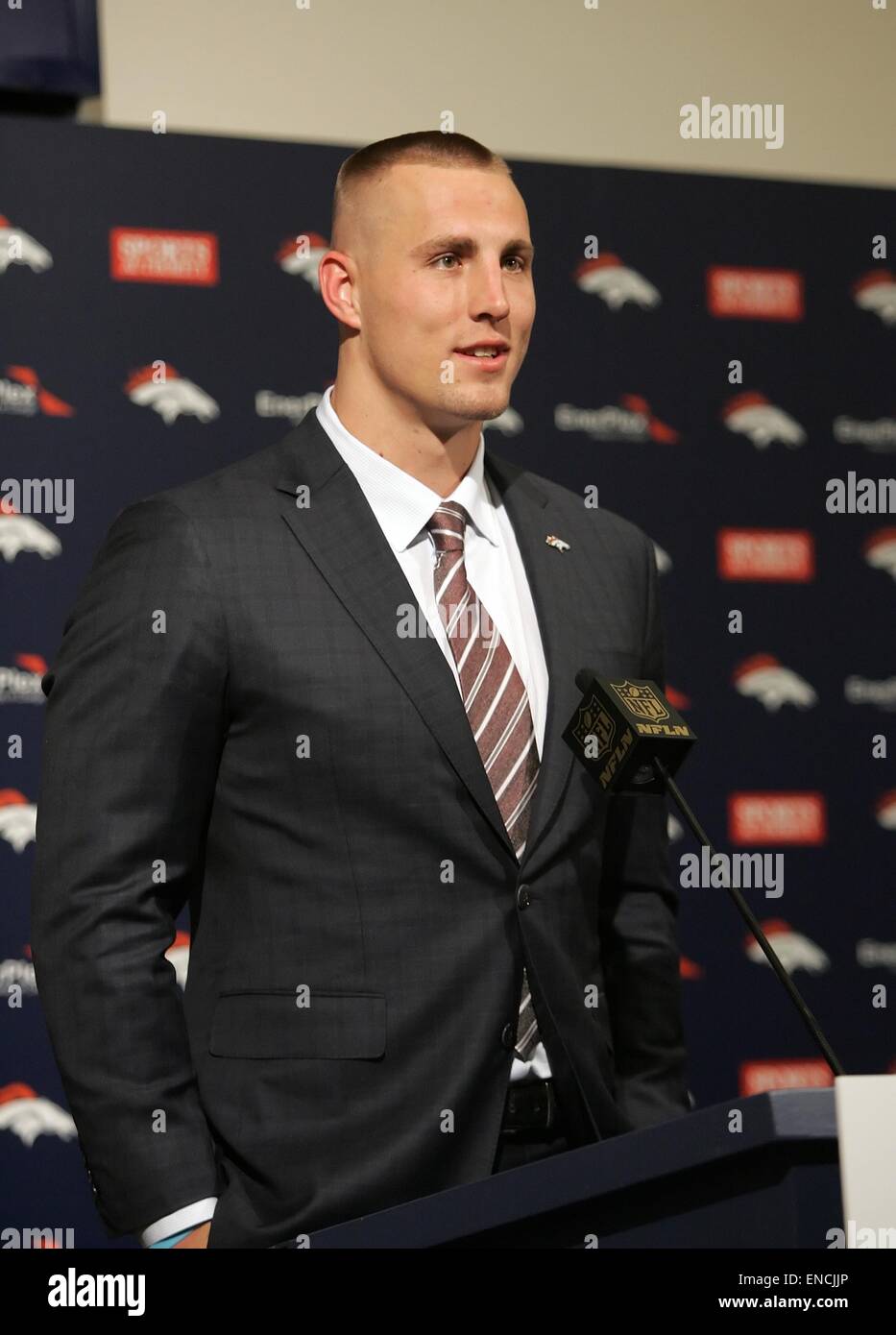 Englewood, Colorado, USA. 2nd May, 2015. Broncos 3rd. pick in the 2015 ...