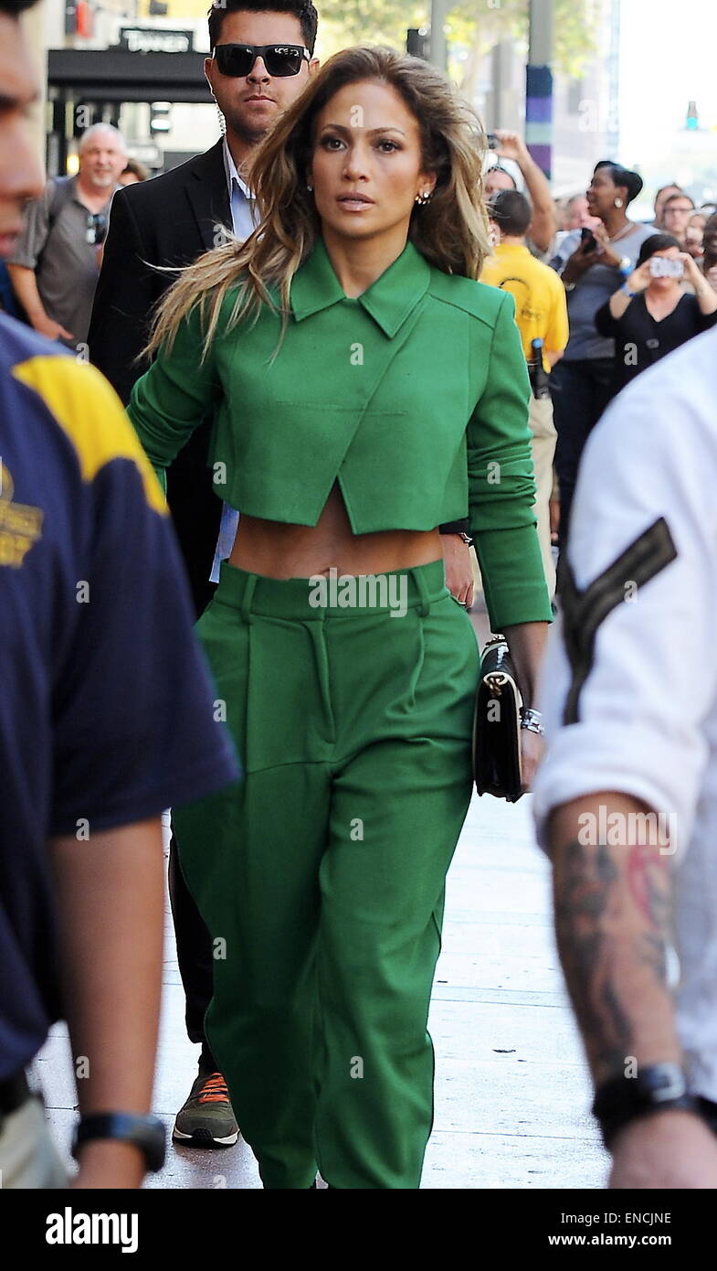 'American Idol' judges arriving at the Hollywood week auditions at the ...