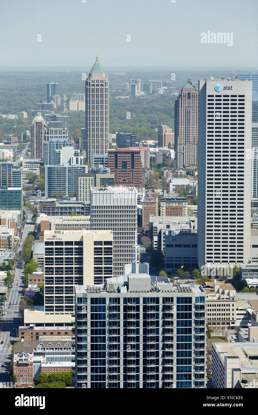 Downtown skyline of atlanta hi-res stock photography and images - Alamy